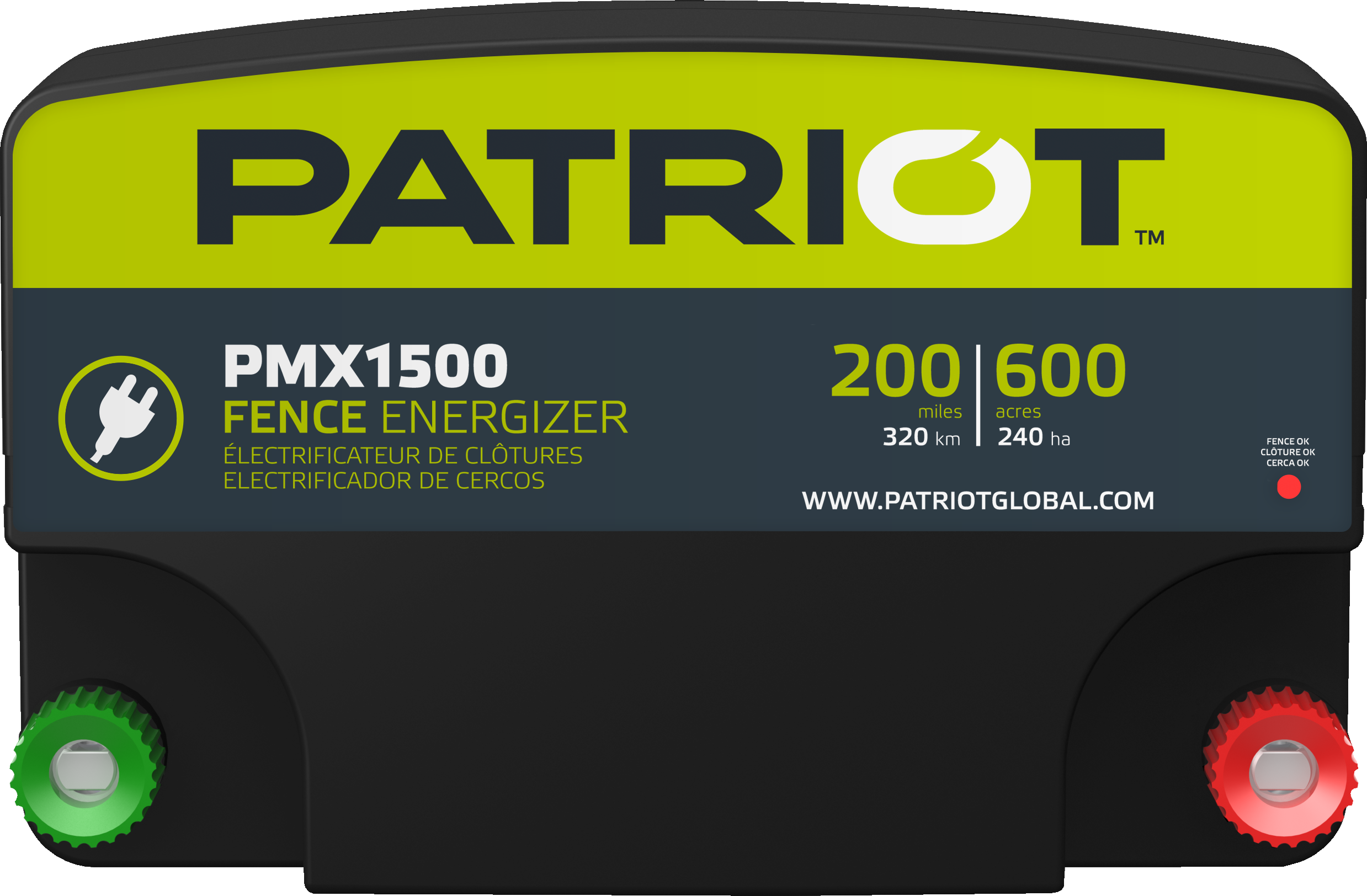 PMX1500 Fence Energizer (AC) | Patriot